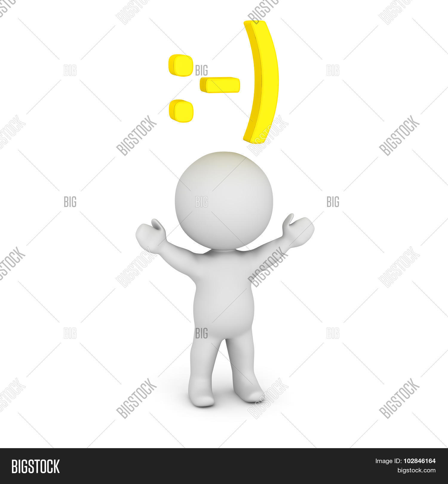 3D Character Smiley Image & Photo (Free Trial) | Bigstock