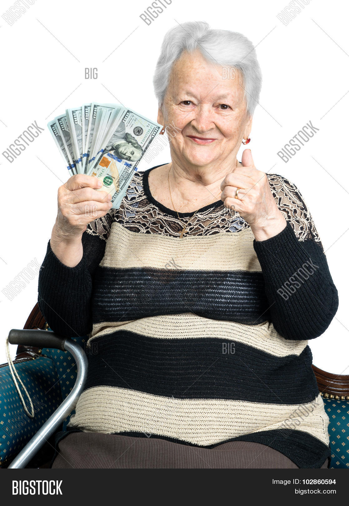 Old Woman Holding Image & Photo (Free Trial) | Bigstock