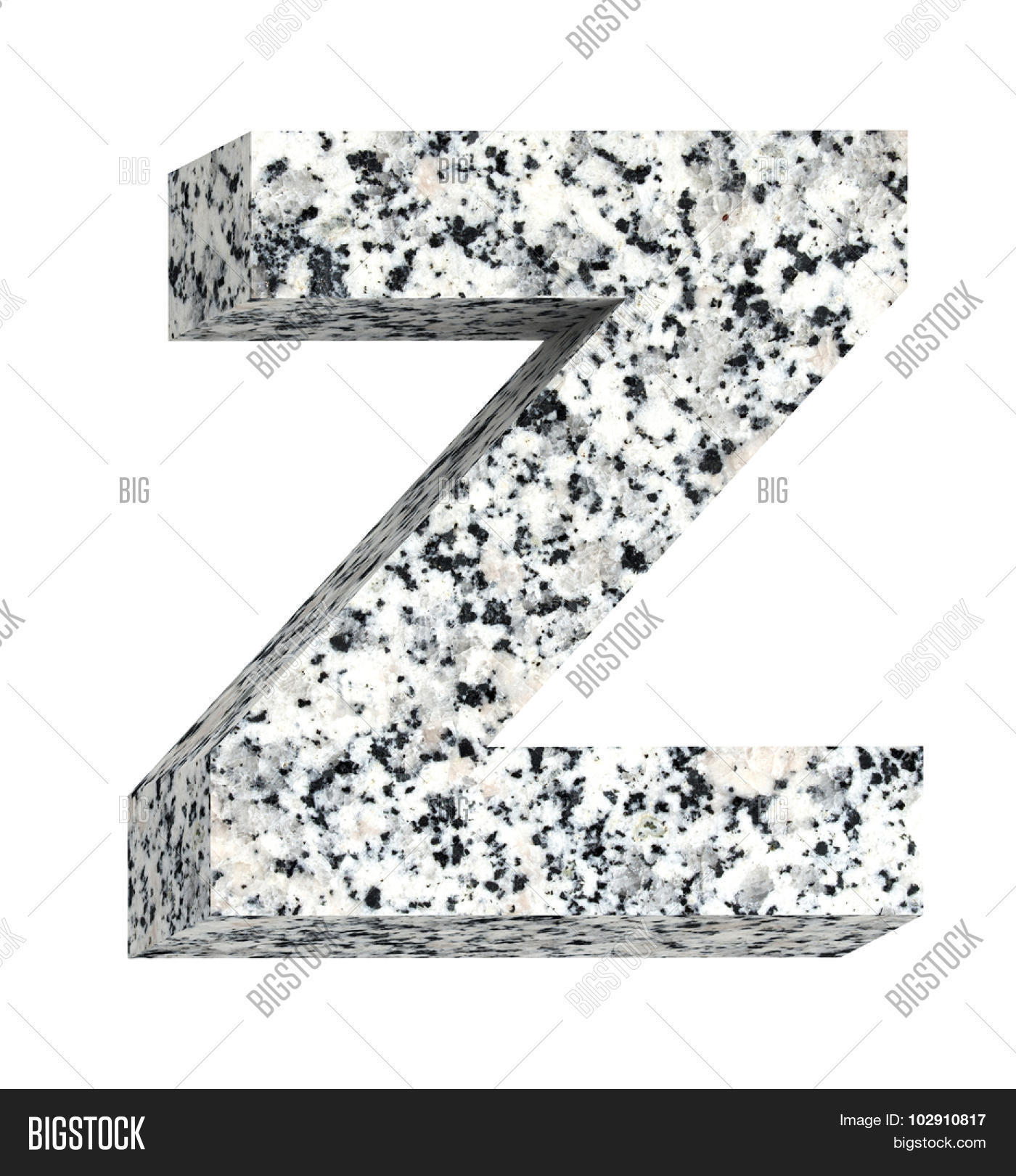 One Letter Granite Image & Photo (Free Trial) | Bigstock