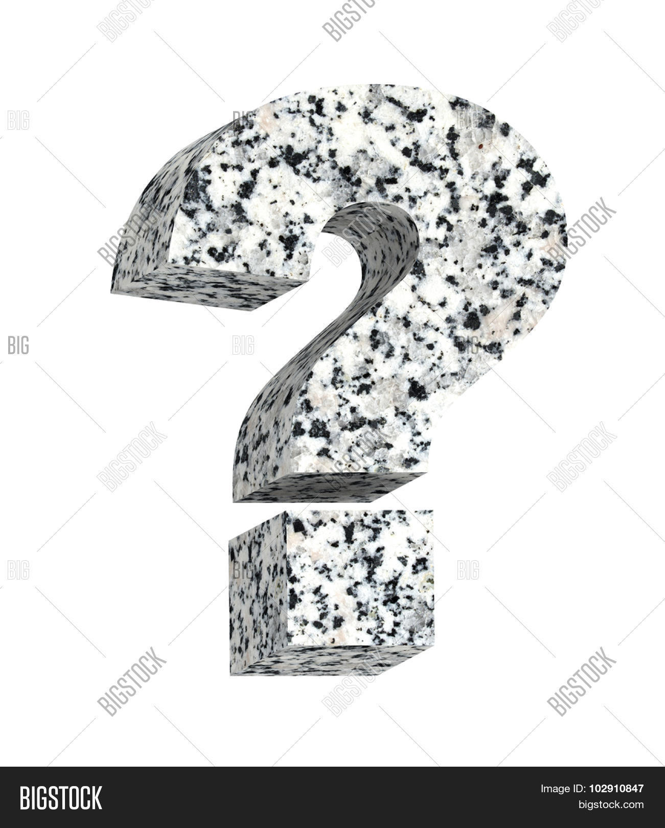 Question Mark Granite Image & Photo (Free Trial) | Bigstock
