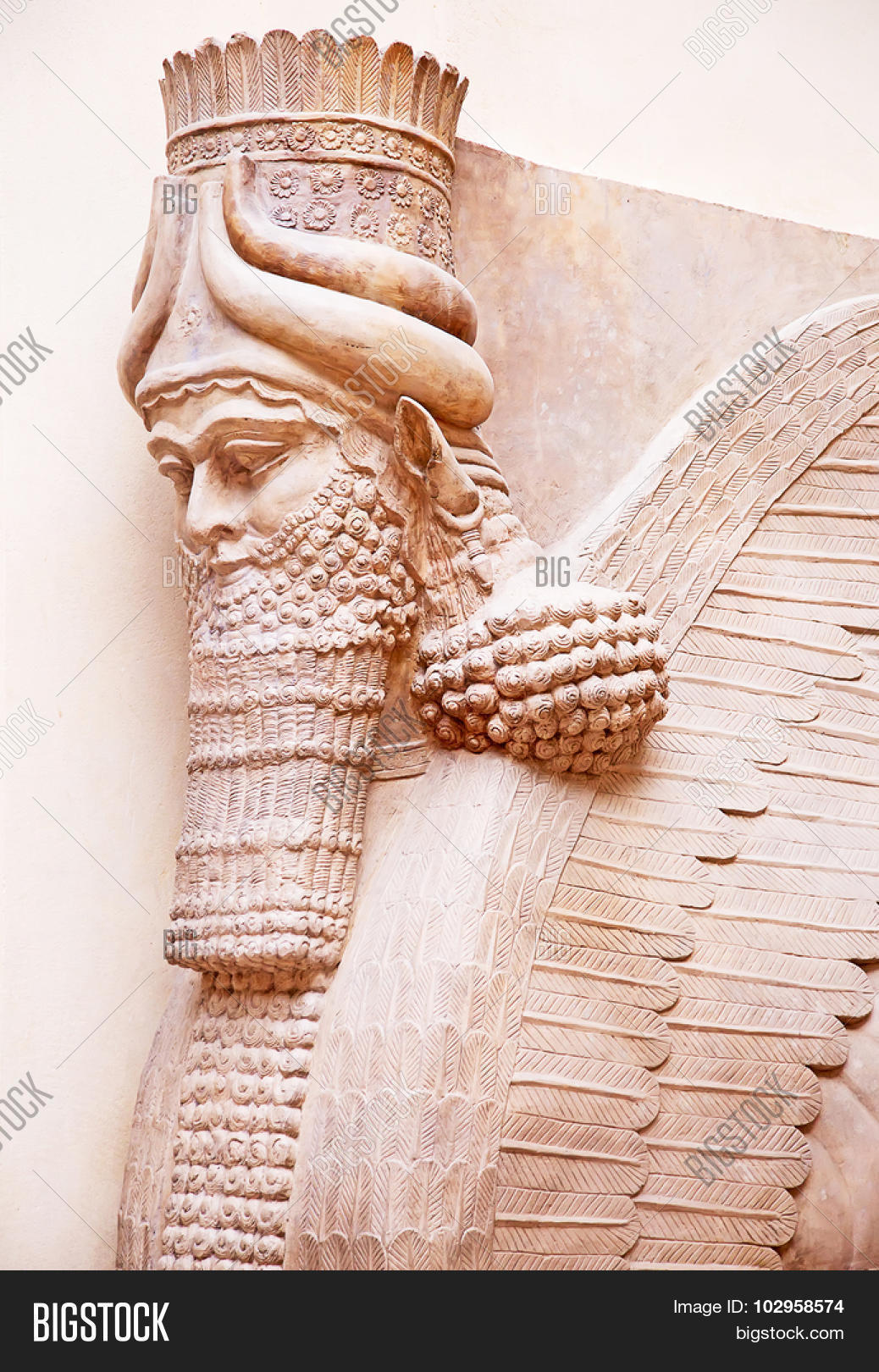 Ancient Sumerian Stone Image & Photo (Free Trial) | Bigstock