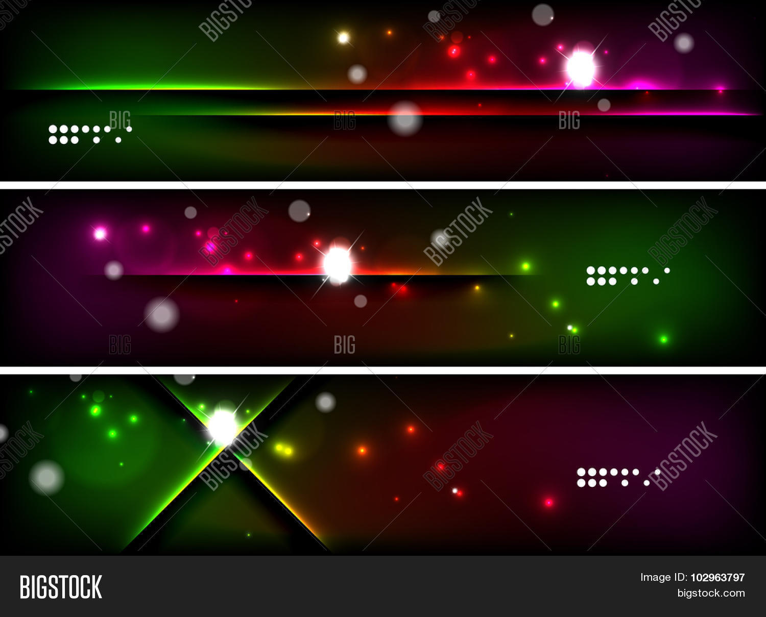 Set Banner, Header Vector & Photo (Free Trial) | Bigstock