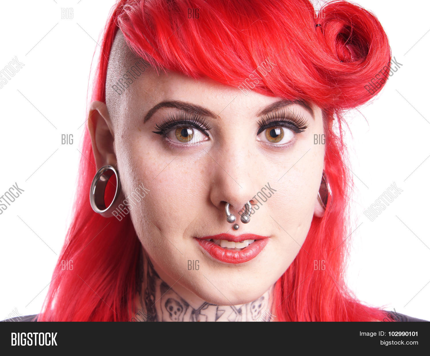 Woman Piercings Image & Photo (Free Trial) | Bigstock