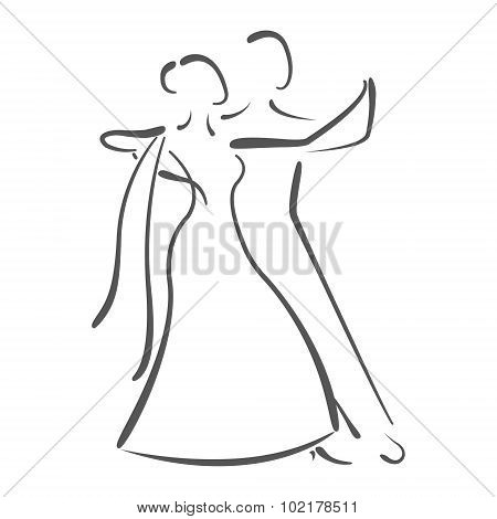 Dancing Couple Logo Image & Photo (Free Trial) | Bigstock