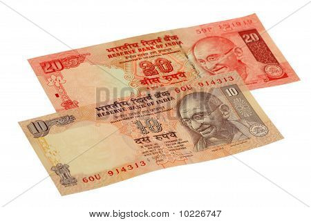 10 20 Rupee Bill India Image & Photo (Free Trial) | Bigstock