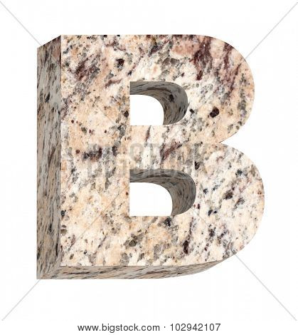 One Letter Granite Image & Photo (Free Trial) | Bigstock