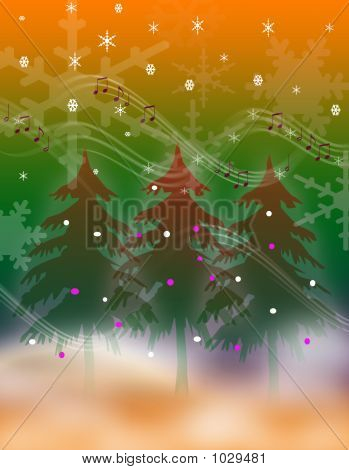 Christmas Music Notes Background Images, Illustrations & Vectors (Free ...