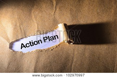 Torn Paper Word Action Image & Photo (Free Trial) | Bigstock