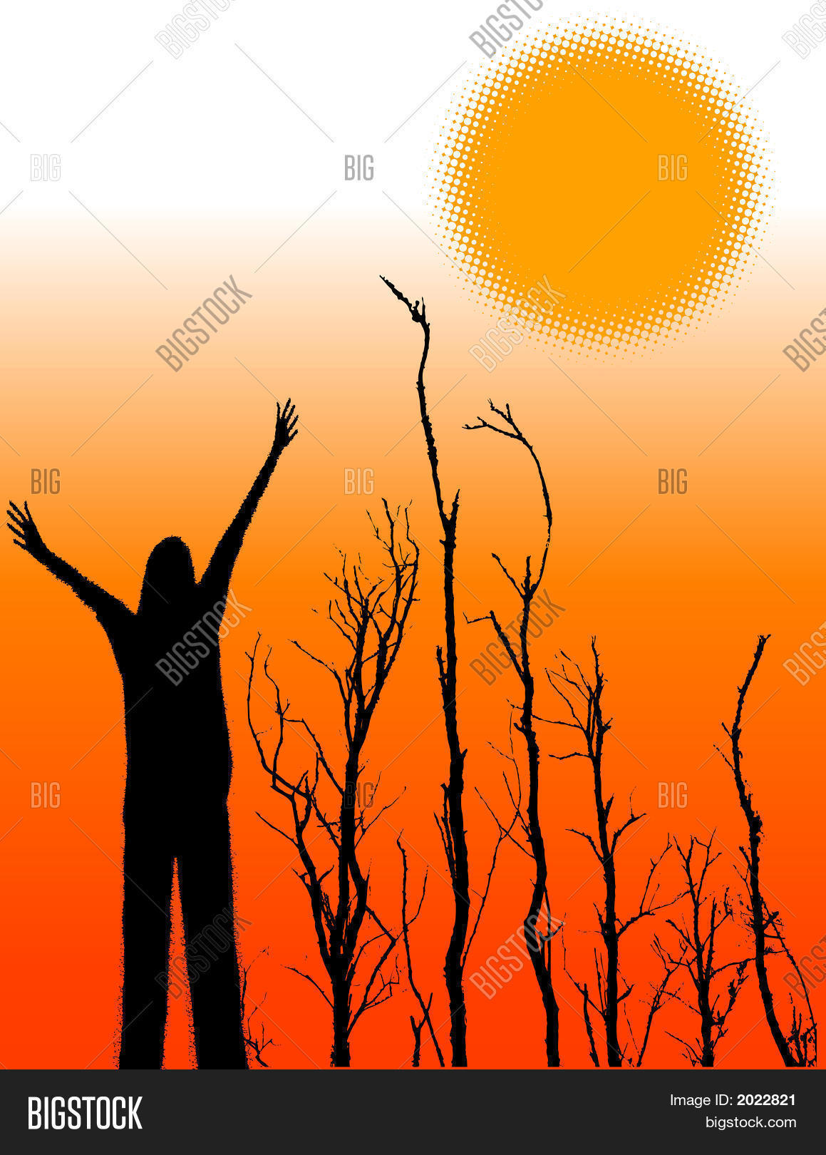 Sun Woman Vector & Photo (Free Trial) | Bigstock