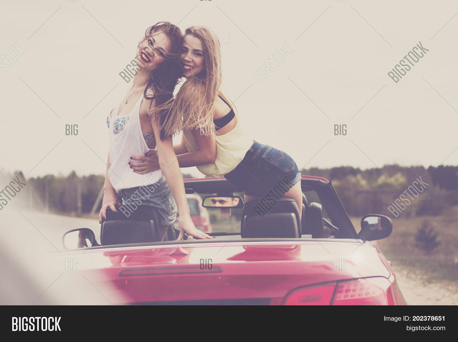 Two Girls Having Fun Image & Photo (Free Trial) | Bigstock