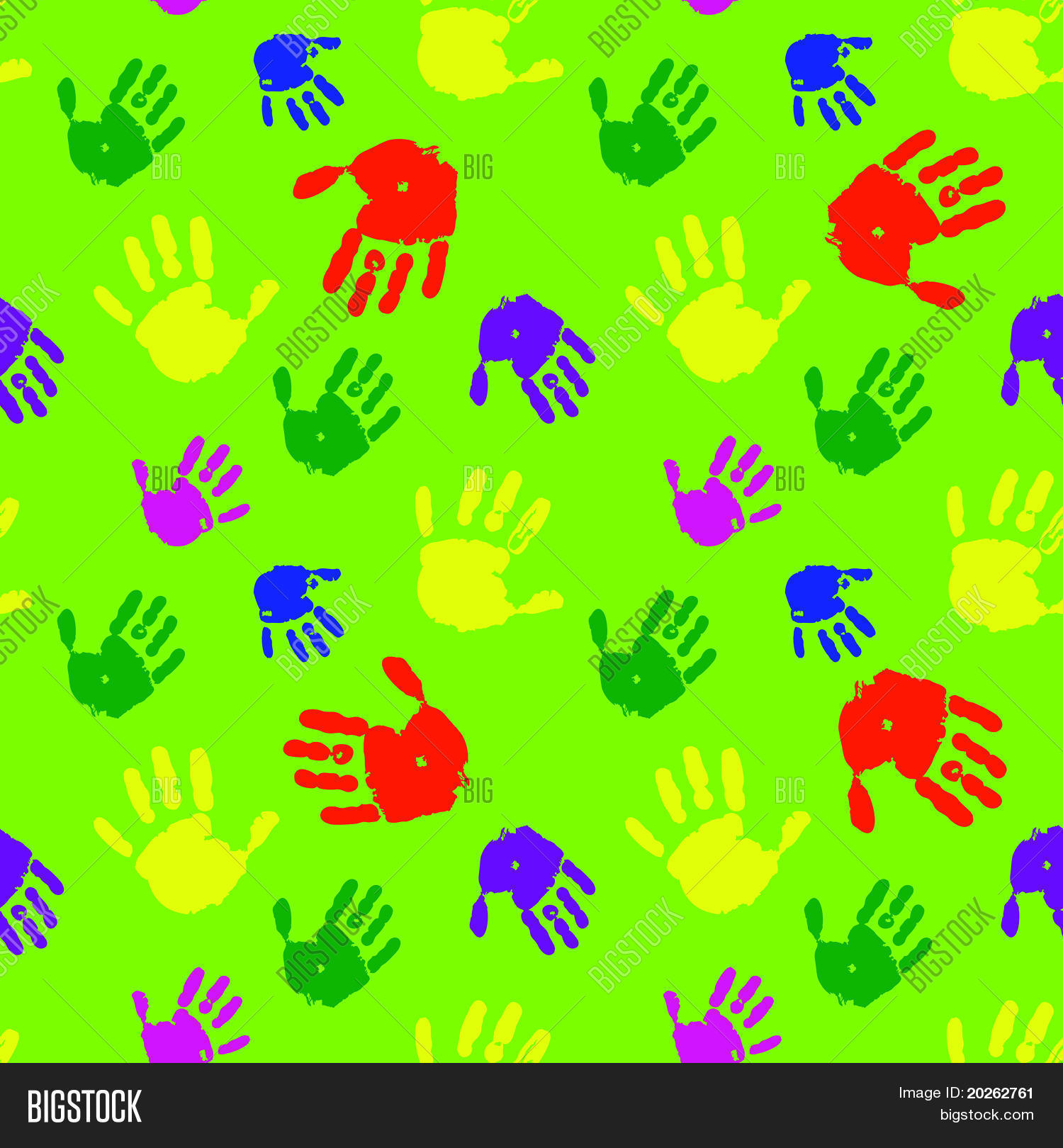 Color Hands Palms Vector & Photo (Free Trial) | Bigstock