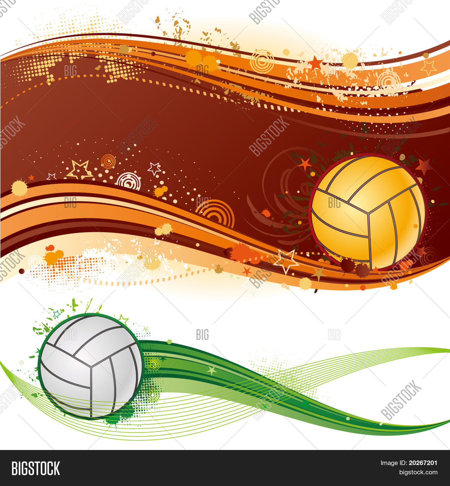 Volleyball Sport Vector & Photo (Free Trial) | Bigstock