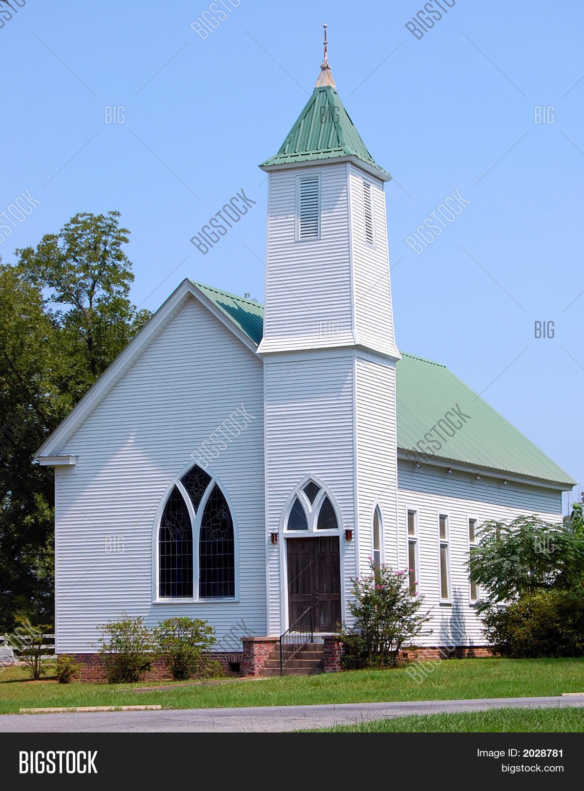 Rural Church Image & Photo (Free Trial) | Bigstock