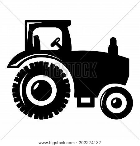 Tractor Icon . Simple Vector & Photo (Free Trial) | Bigstock