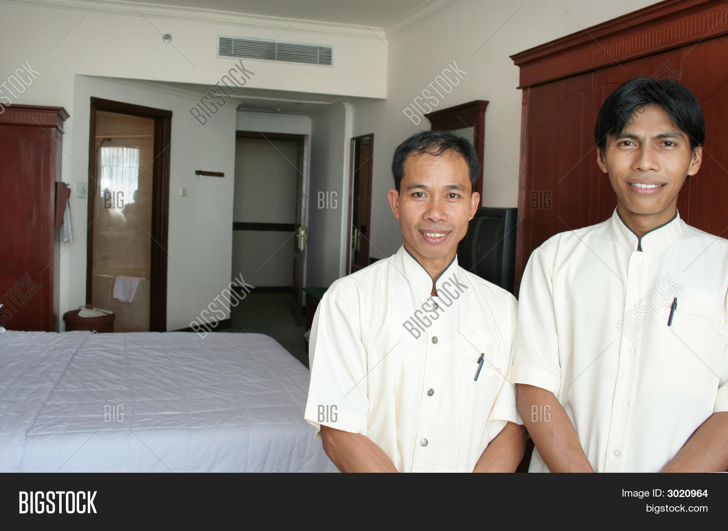 Two Housekeeping Work Image & Photo (Free Trial) | Bigstock
