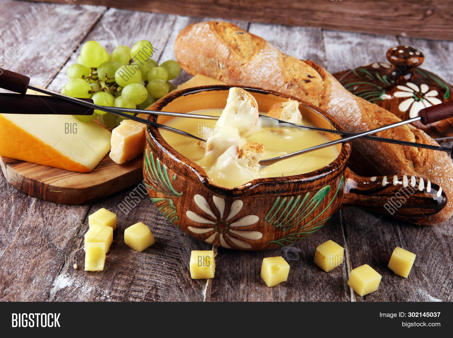 Gourmet Swiss Fondue Image & Photo (Free Trial) | Bigstock