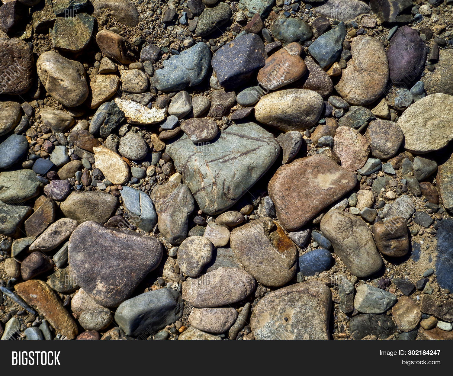 Stones On Ground. Rock Image & Photo (Free Trial) | Bigstock
