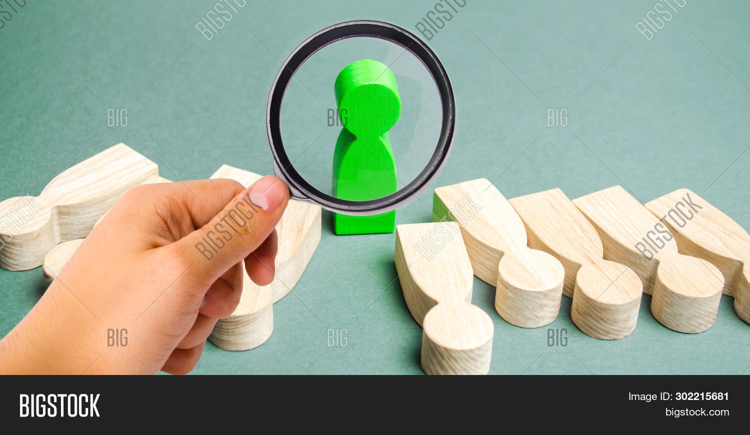Green Figure Man Image & Photo (Free Trial) | Bigstock