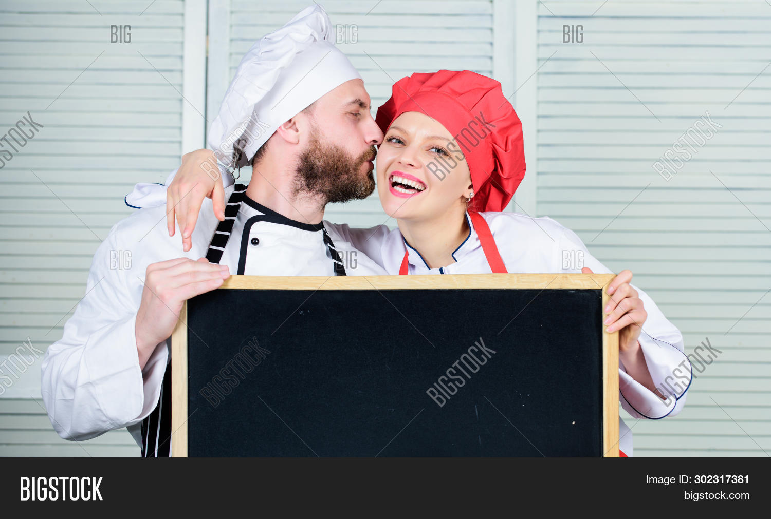 Man Woman Chef Cooking Image & Photo (Free Trial) | Bigstock