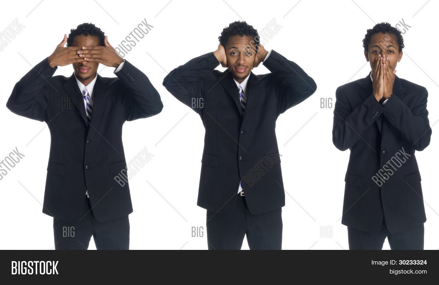 Businessman - No Evil Image & Photo (Free Trial) | Bigstock