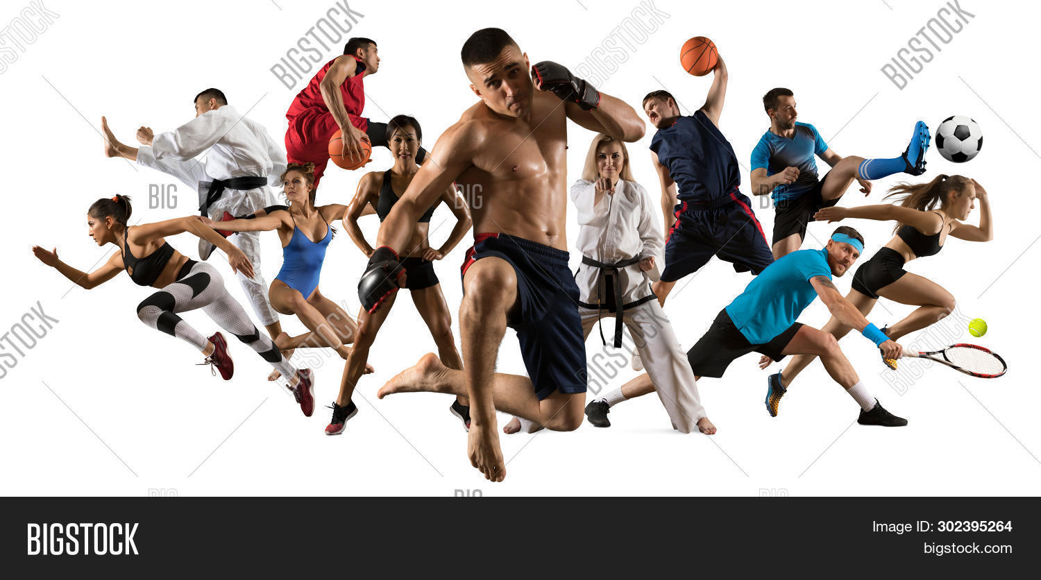 Sport Collage. Tennis Image & Photo (Free Trial) | Bigstock