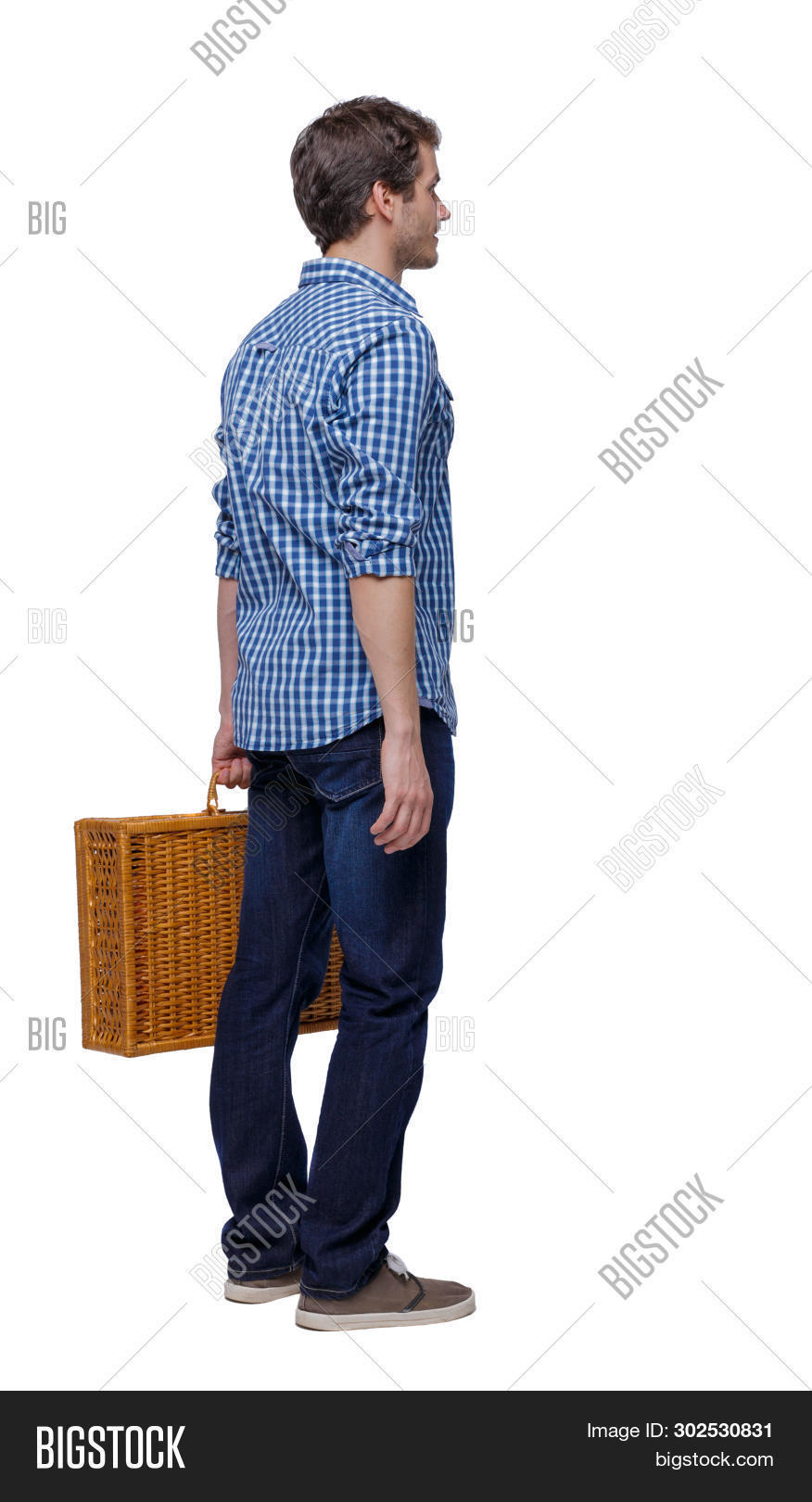 Back View Man Walking Image & Photo (Free Trial) | Bigstock