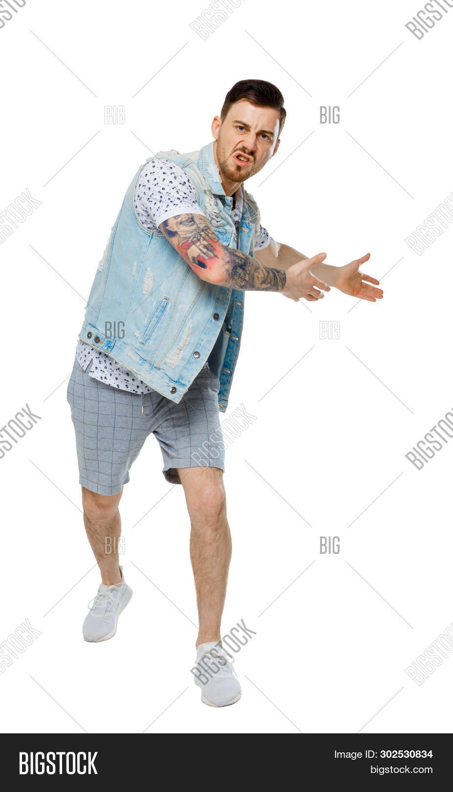Man Screams. Image & Photo (Free Trial) | Bigstock