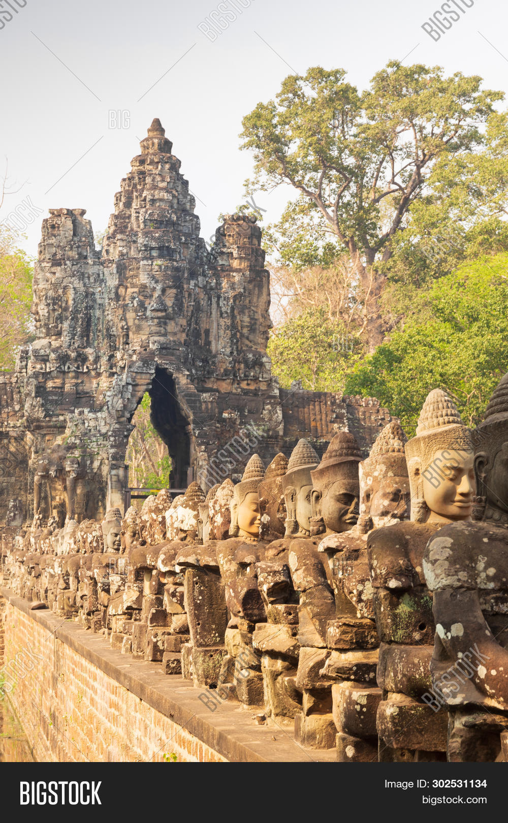 Row Statues Guarding Image & Photo (Free Trial) | Bigstock