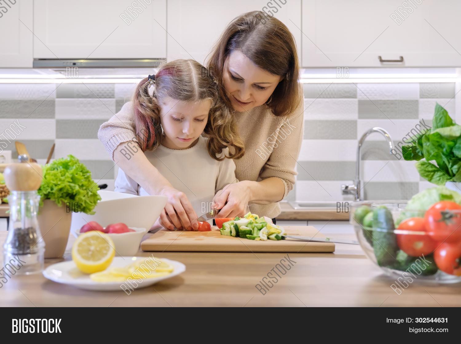 Cooking Healthy Home Image & Photo (Free Trial) | Bigstock