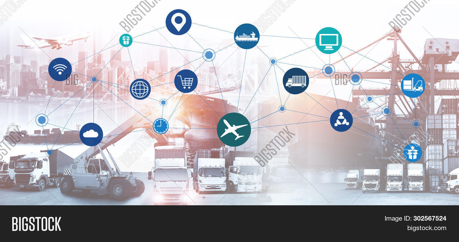 World Map Logistic Image & Photo (Free Trial) | Bigstock