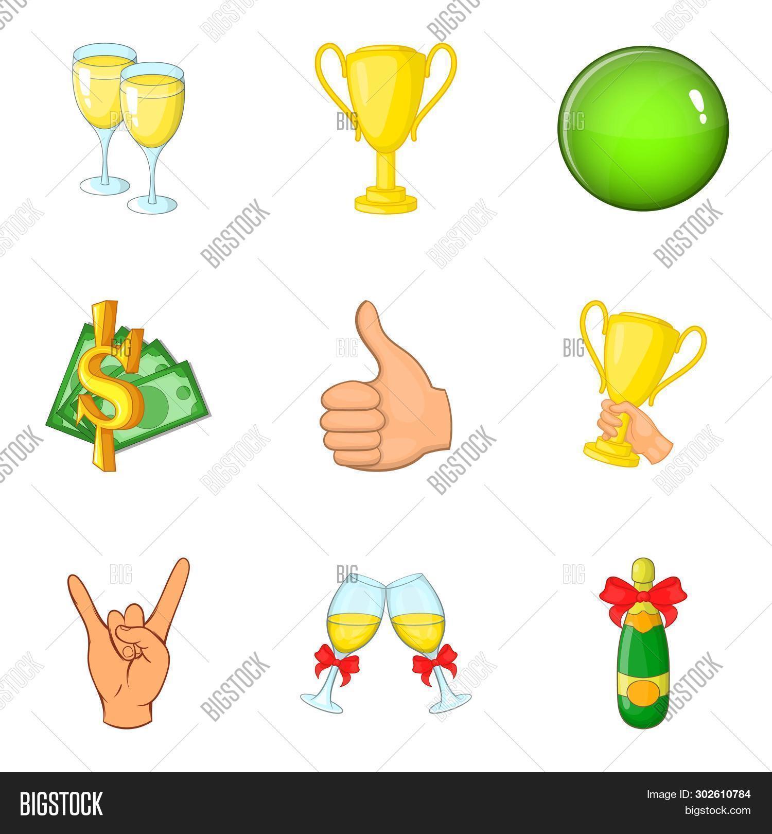 Rewarding Icons Set. Image & Photo (Free Trial) | Bigstock