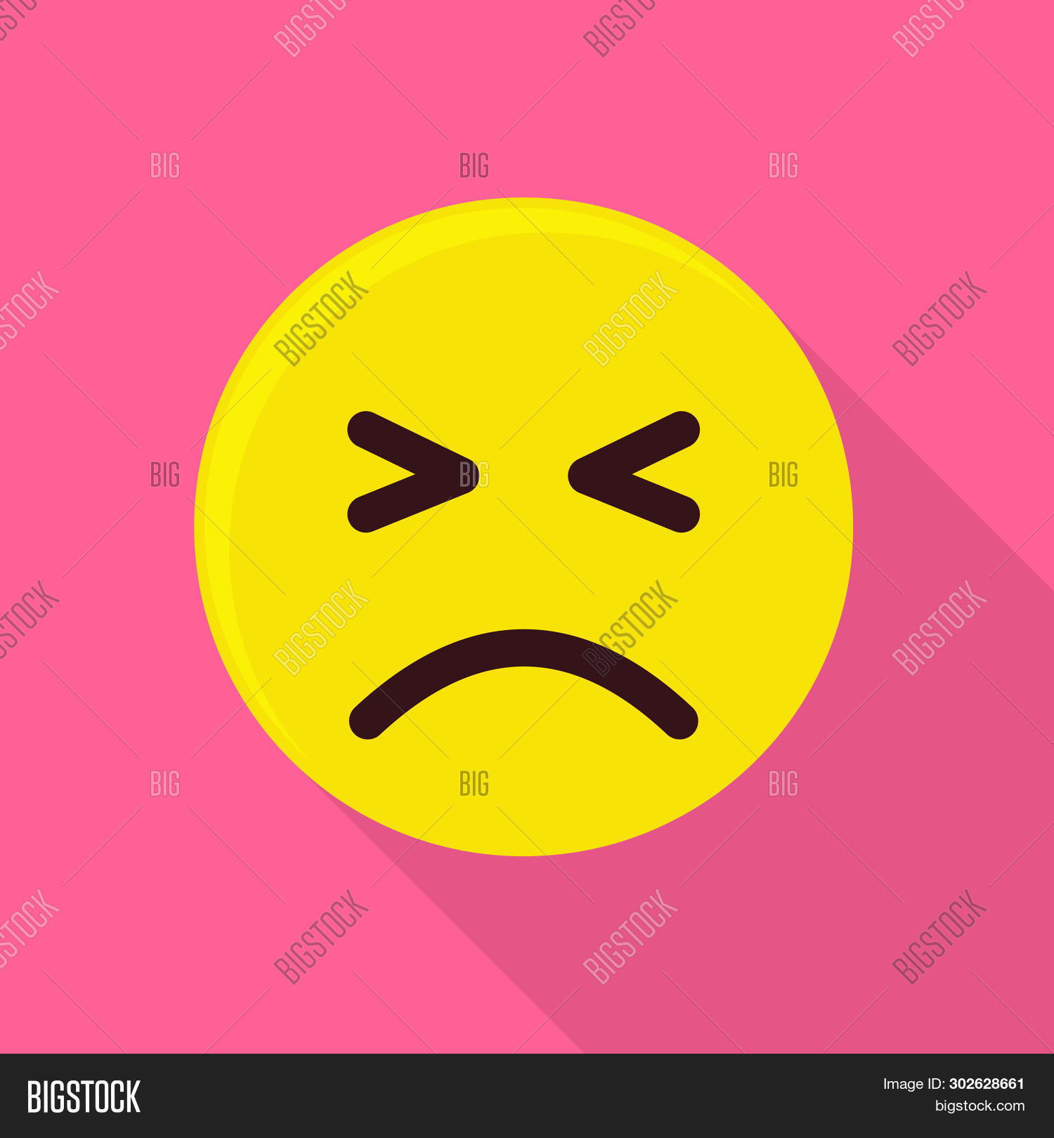 Scary Emoticon Icon. Image & Photo (Free Trial) | Bigstock