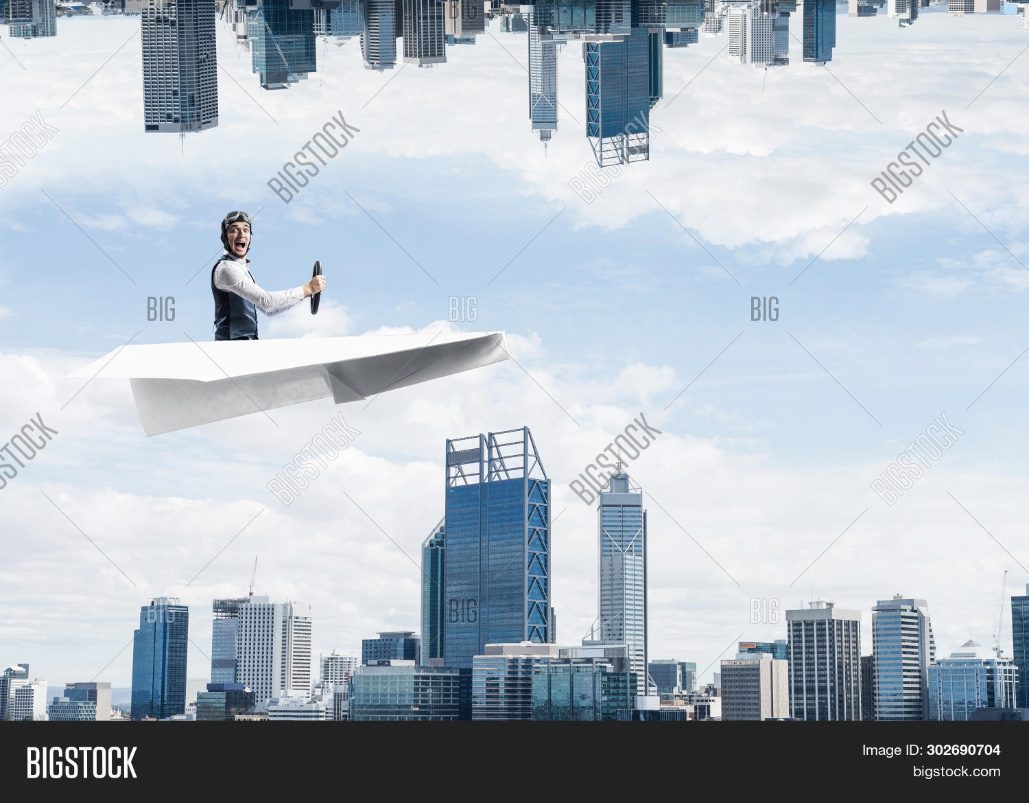 Businessman Flying Image & Photo (Free Trial) | Bigstock