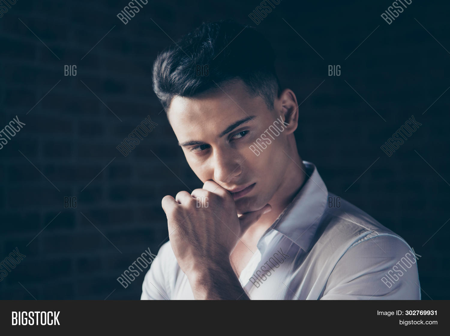 Close Side Profile Image & Photo (Free Trial) | Bigstock