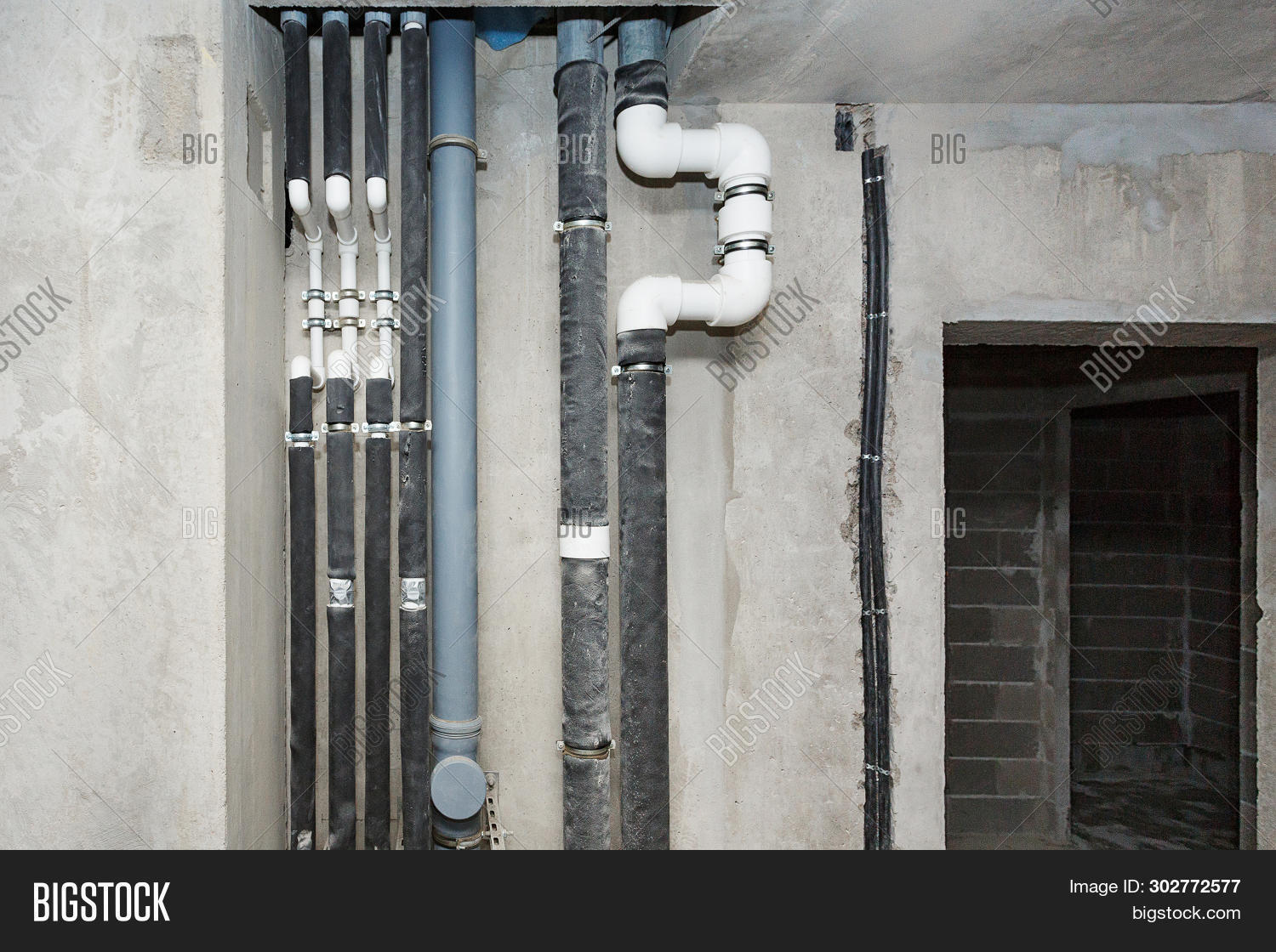 Pipes Heating Water Image & Photo (Free Trial) | Bigstock