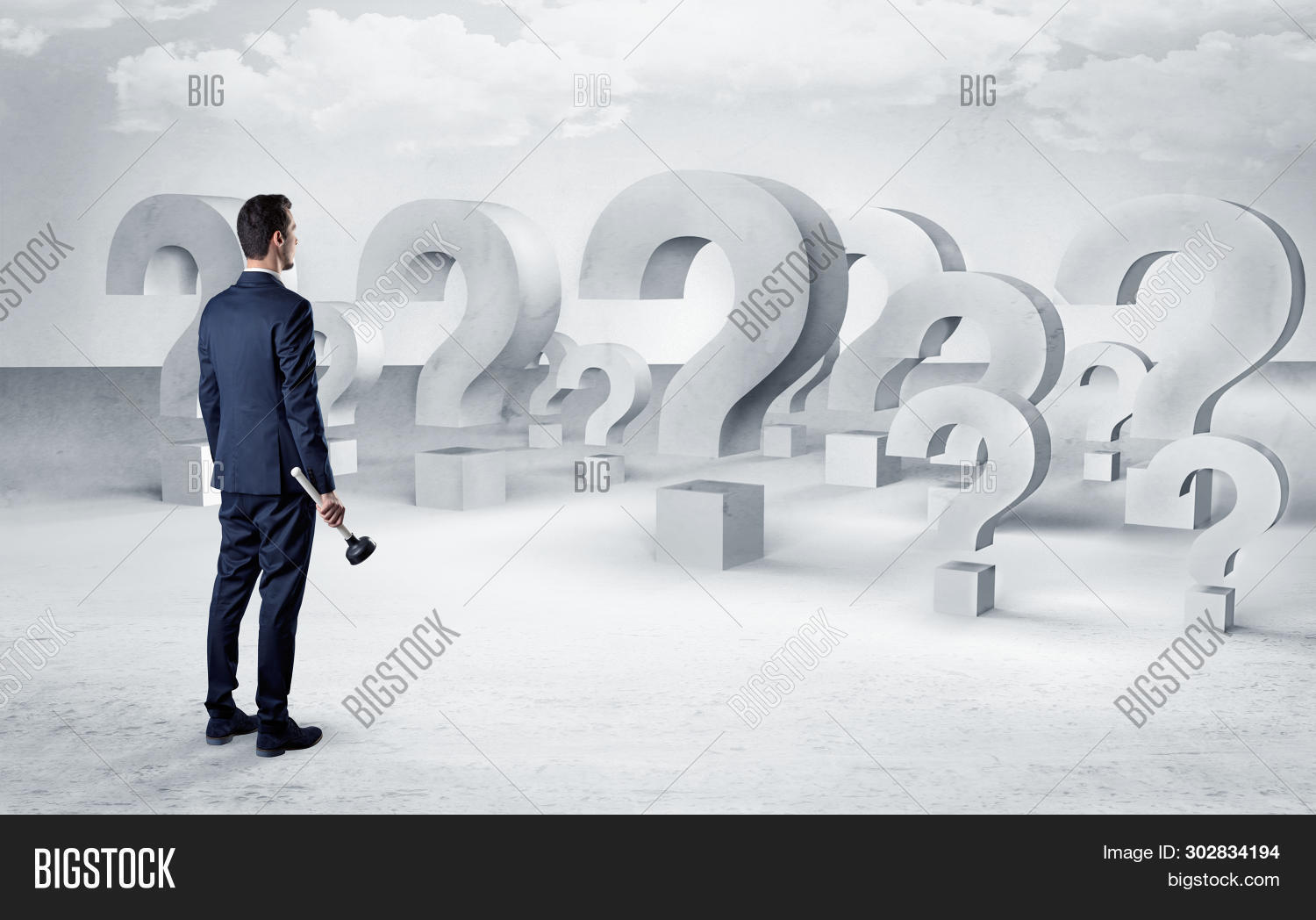Man Question Mark Image & Photo (Free Trial) | Bigstock