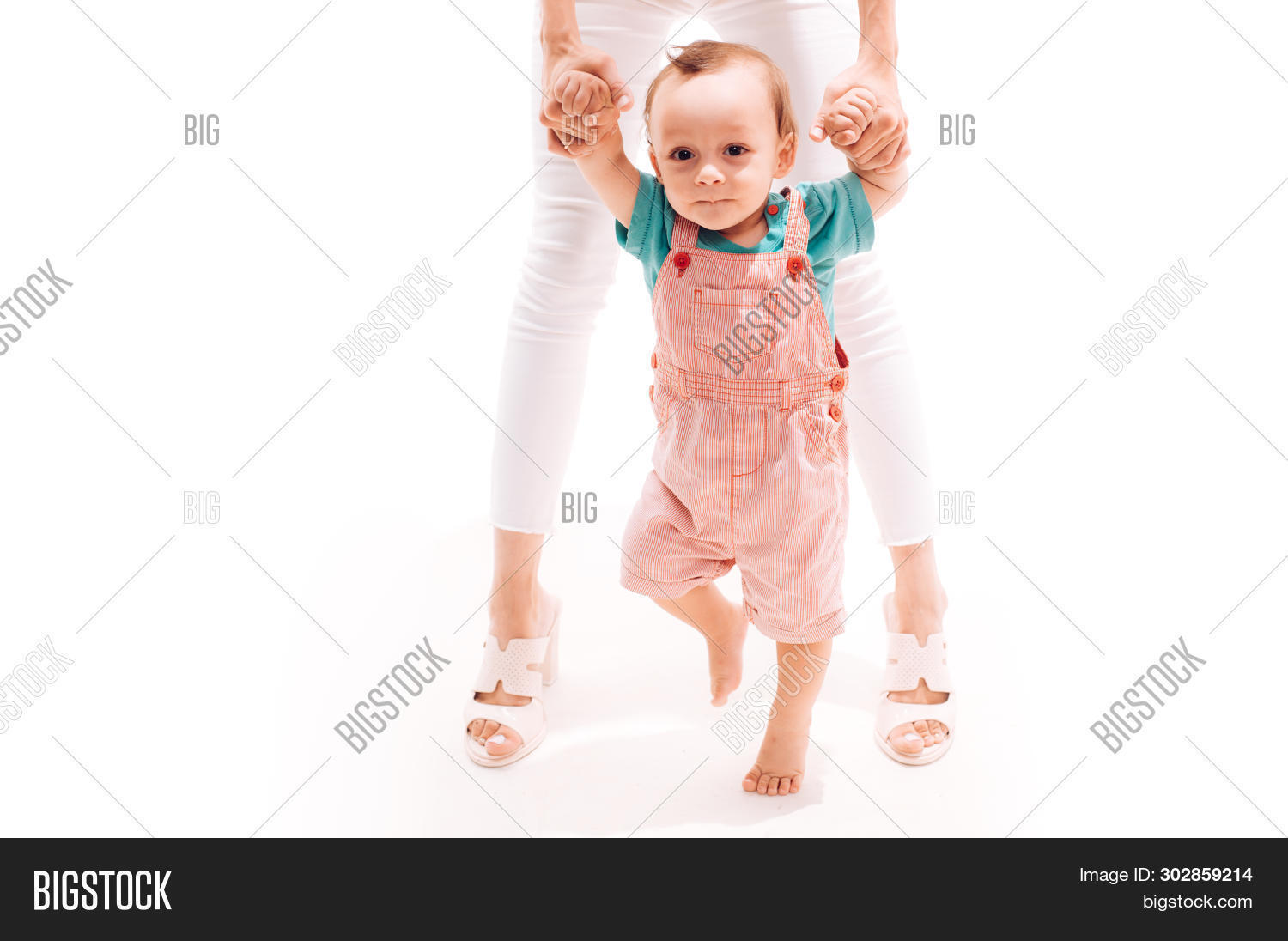 Helping Baby Learn Image & Photo (Free Trial) | Bigstock