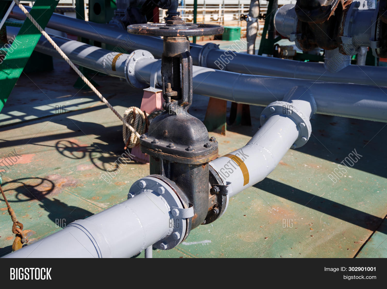 Gate Valve Pipelines Image & Photo (Free Trial) | Bigstock
