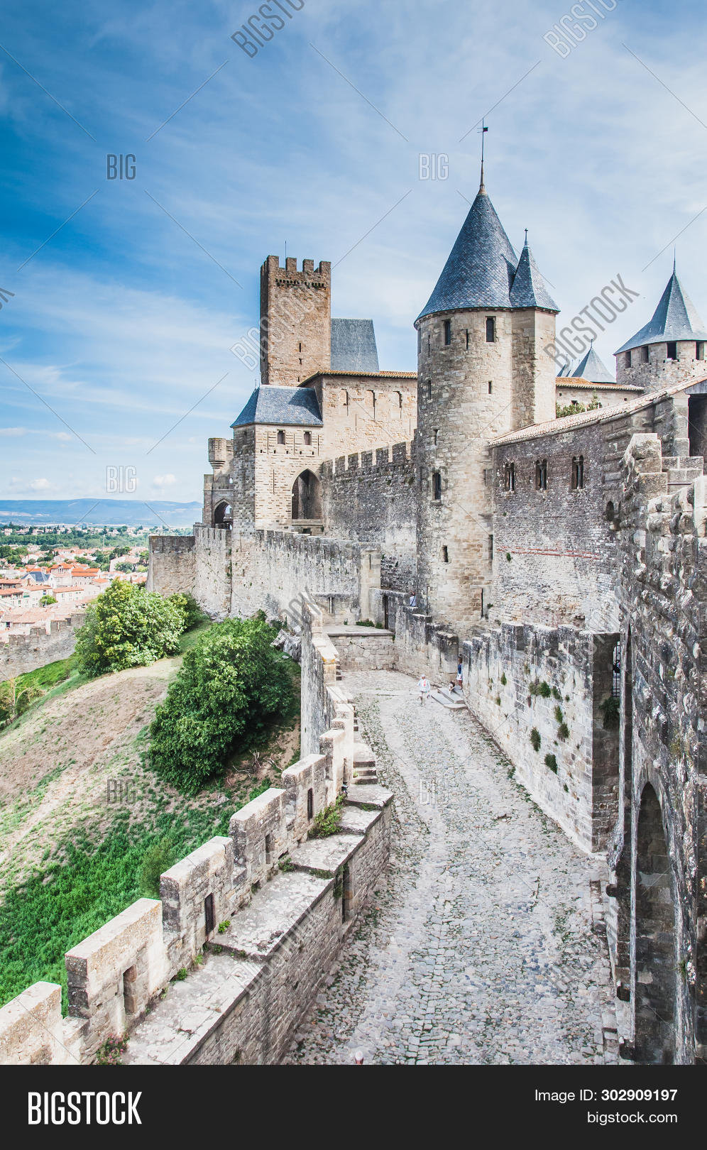Ramparts Medieval City Image & Photo (Free Trial) | Bigstock