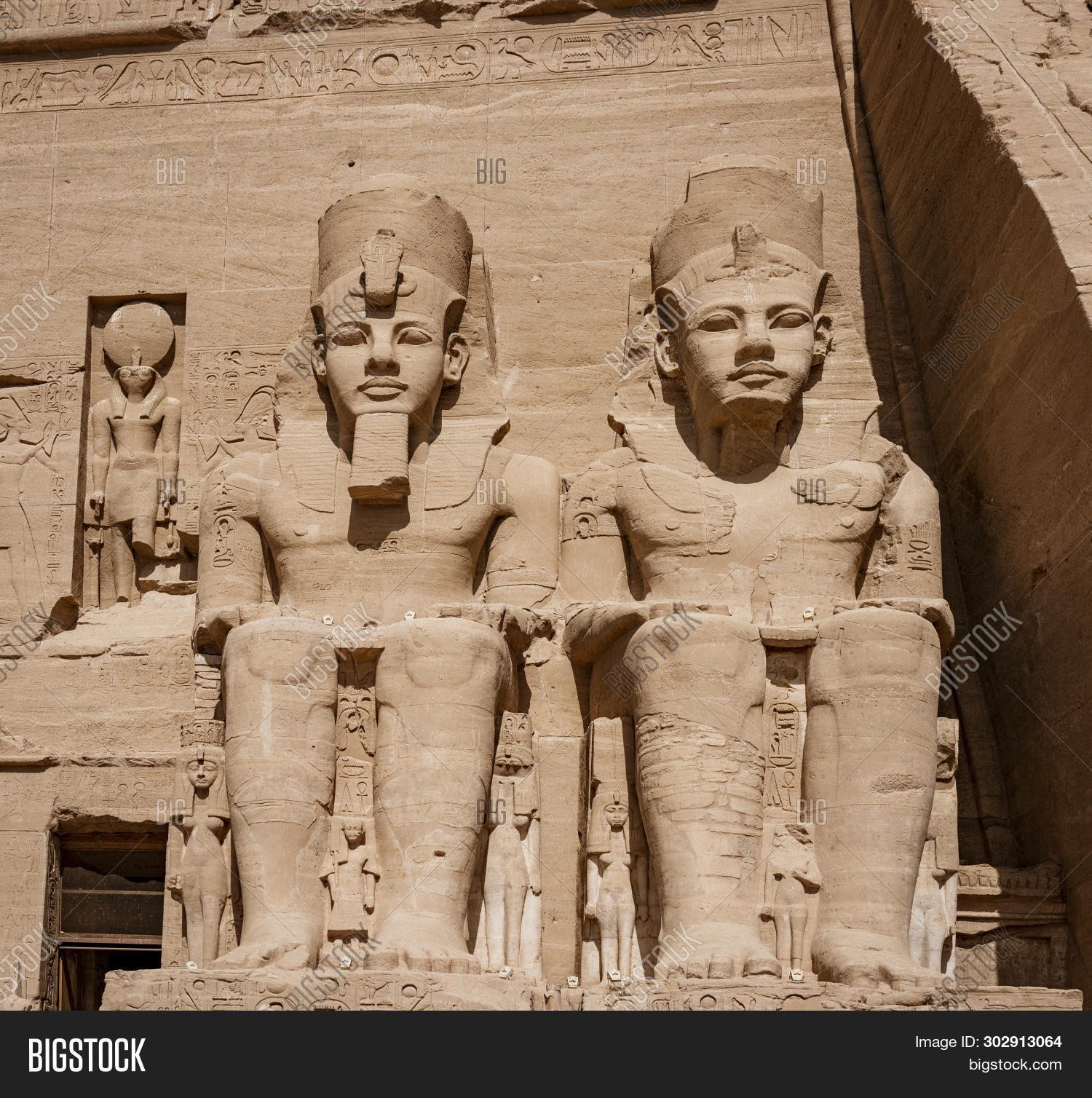 Giant Stone Statues Image & Photo (Free Trial) | Bigstock