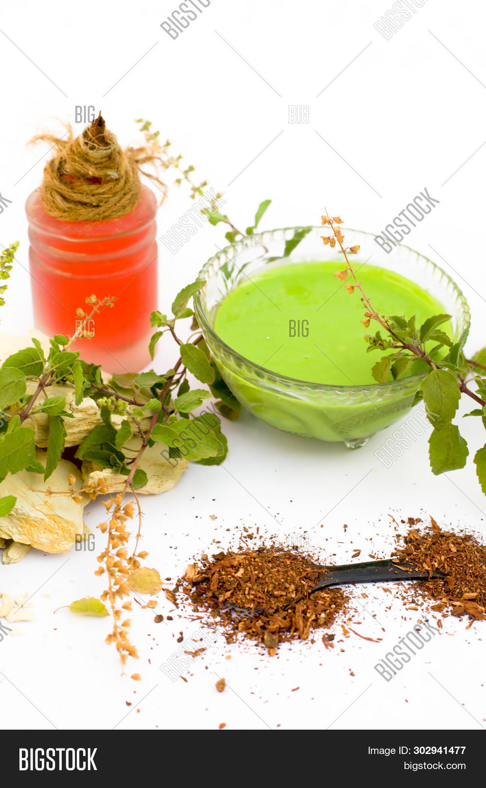 Basil Face Pack Image & Photo (Free Trial) | Bigstock