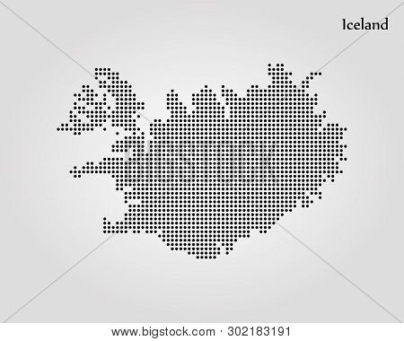 Map Iceland. Vector Vector & Photo (Free Trial) | Bigstock