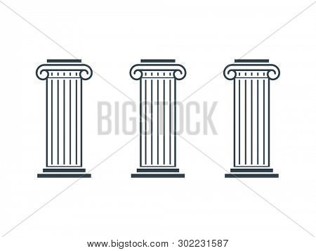 Three Pillar Diagram. Image & Photo (Free Trial) | Bigstock