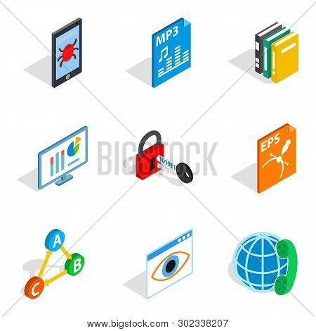 Protocol Icons Set. Image & Photo (Free Trial) | Bigstock