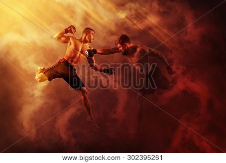 MMA Boxers Fighters Image & Photo (Free Trial) | Bigstock