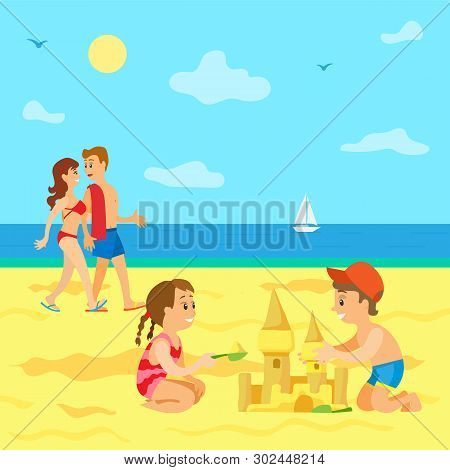 Summer Vacations Kids Vector & Photo (Free Trial) | Bigstock
