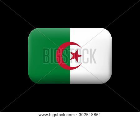 Flag Algeria. Matted Vector & Photo (Free Trial) | Bigstock