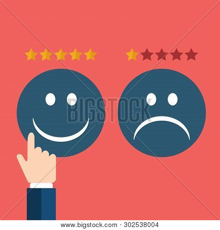 Happy And Sad Customer Images, Illustrations & Vectors (Free) - Bigstock
