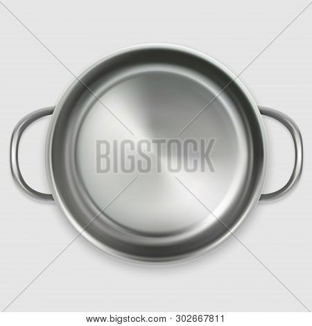 Realistic Empty Pan Vector & Photo (Free Trial) | Bigstock