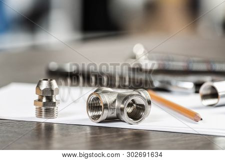 Steel Water Fittings Image & Photo (Free Trial) | Bigstock